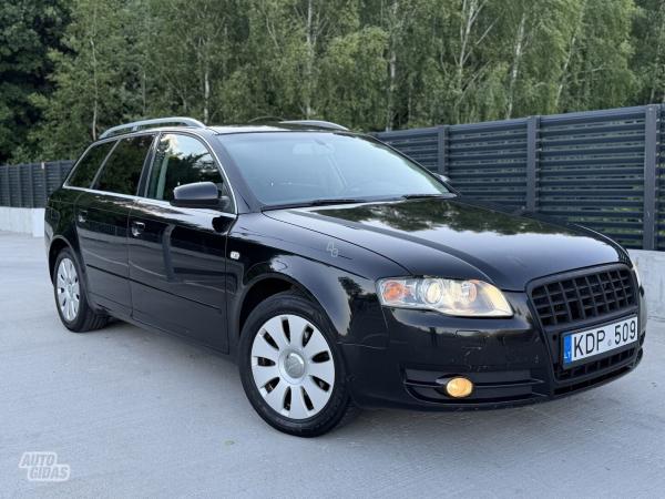 Melns Audi A4 2006 Viļņa, ar dzinēja tilpumu 2.00 L un nobraukumu 327 tūkst. km par 2050 €, foto 3 vietnē AUTOMOTO.COM.LV