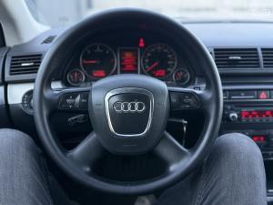 Black Audi A4 2006 in Vilnius, with an engine capacity of 2.00 L and mileage of 327 thousand km for 2050 €, photo 15 on AUTOMOTO.COM.LV