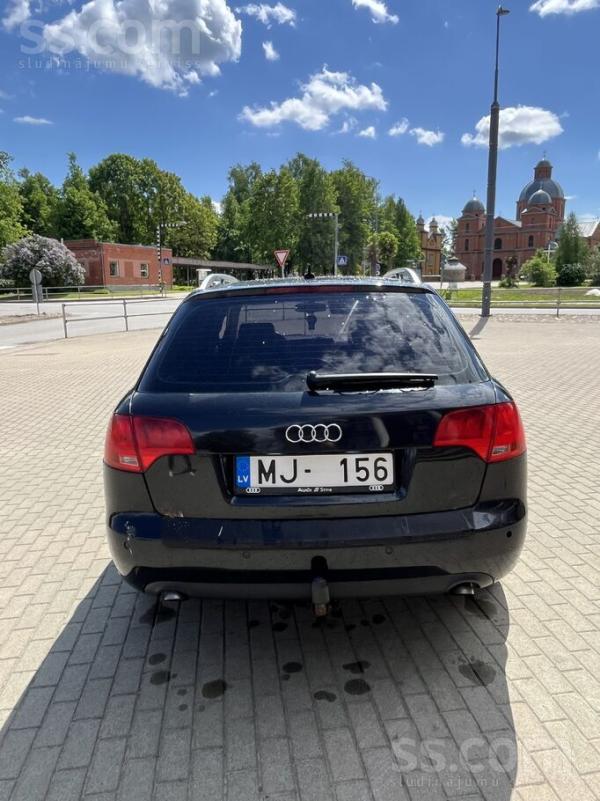 Black Audi A4 2006 in Balvi, with an engine capacity of 2.70 L and mileage of 336 thousand km for 2000 €, photo 5 on AUTOMOTO.COM.LV