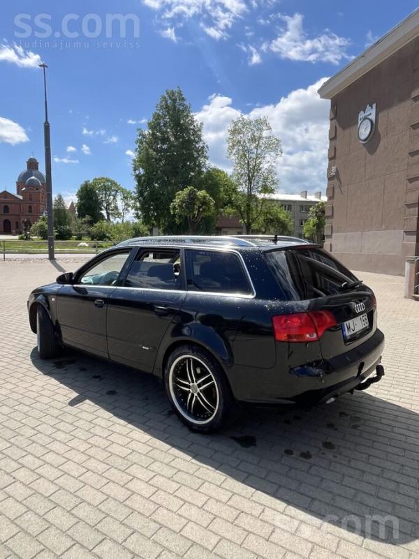 Black Audi A4 2006 in Balvi, with an engine capacity of 2.70 L and mileage of 336 thousand km for 2000 €, photo 6 on AUTOMOTO.COM.LV