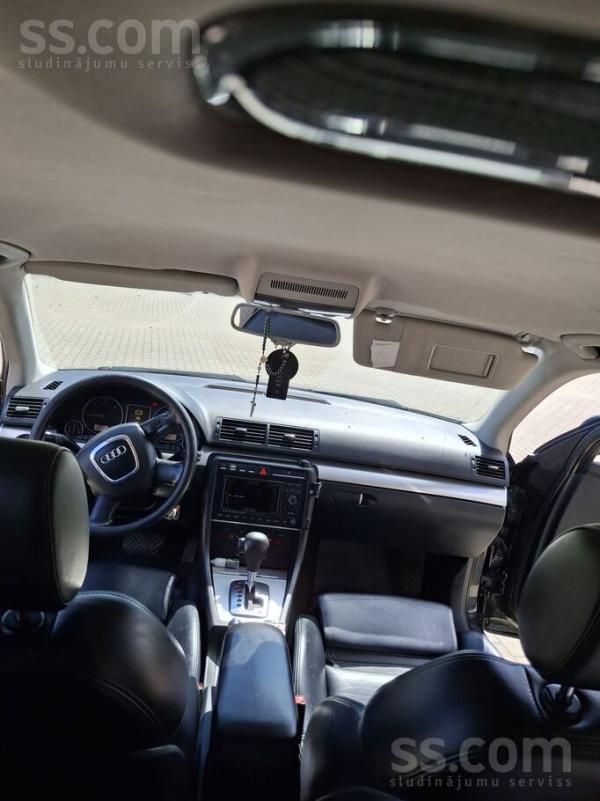 Black Audi A4 2006 in Balvi, with an engine capacity of 2.70 L and mileage of 336 thousand km for 2000 €, photo 9 on AUTOMOTO.COM.LV