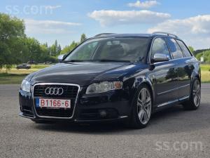 Black Audi A4 2006 in Liepaja, with an engine capacity of 2.00 L and mileage of 288 thousand km for 3450 €, photo  on AUTOMOTO.COM.LV