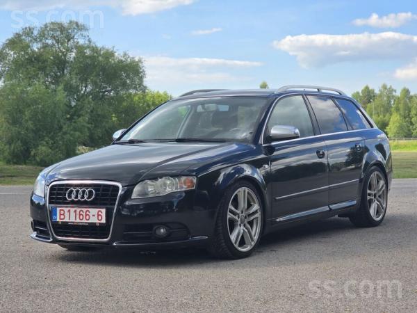 Black Audi A4 2006 in Liepaja, with an engine capacity of 2.00 L and mileage of 288 thousand km for 3450 €, photo 2 on AUTOMOTO.COM.LV