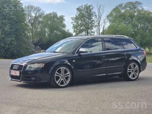Black Audi A4 2006 in Liepaja, with an engine capacity of 2.00 L and mileage of 288 thousand km for 3450 €, photo 4 on AUTOMOTO.COM.LV