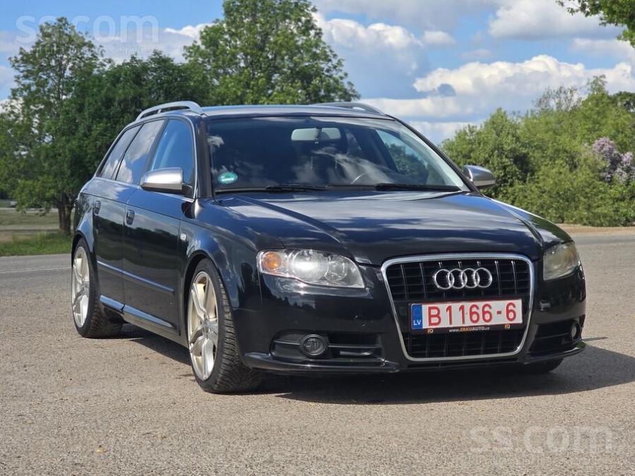 Black Audi A4 2006 in Liepaja, with an engine capacity of 2.00 L and mileage of 288 thousand km for 3450 €, photo 5 on AUTOMOTO.COM.LV