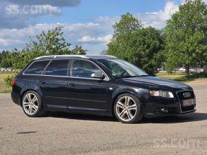 Black Audi A4 2006 in Liepaja, with an engine capacity of 2.00 L and mileage of 288 thousand km for 3450 €, photo 6 on AUTOMOTO.COM.LV