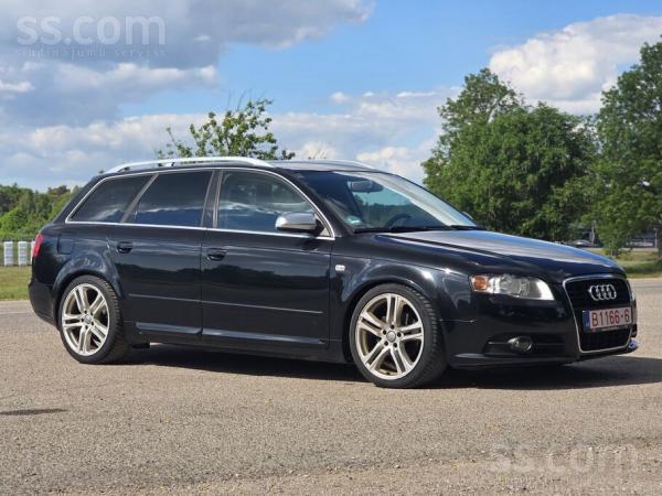 Black Audi A4 2006 in Liepaja, with an engine capacity of 2.00 L and mileage of 288 thousand km for 3450 €, photo 7 on AUTOMOTO.COM.LV