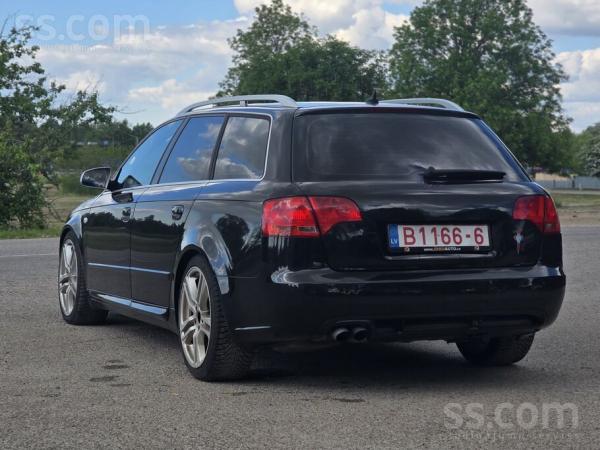Black Audi A4 2006 in Liepaja, with an engine capacity of 2.00 L and mileage of 288 thousand km for 3450 €, photo 8 on AUTOMOTO.COM.LV