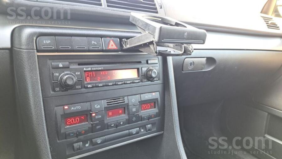Melns Audi A4 2006 Daugavpils, ar dzinēja tilpumu 2.00 L un nobraukumu 253 tūkst. km par 1650 €, foto 6 vietnē AUTOMOTO.COM.LV