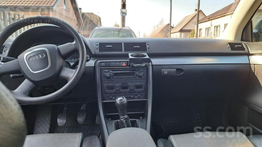 Melns Audi A4 2006 Daugavpils, ar dzinēja tilpumu 2.00 L un nobraukumu 253 tūkst. km par 1650 €, foto 13 vietnē AUTOMOTO.COM.LV