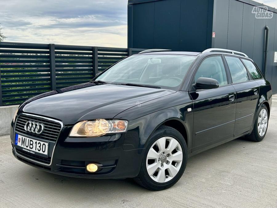 Melns Audi A4 2006 Viļņa, ar dzinēja tilpumu 2.00 L un nobraukumu 298 tūkst. km par 2840 €, foto 1 vietnē AUTOMOTO.COM.LV
