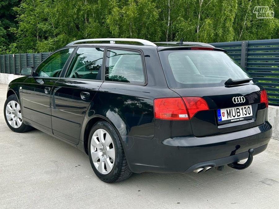 Melns Audi A4 2006 Viļņa, ar dzinēja tilpumu 2.00 L un nobraukumu 298 tūkst. km par 2840 €, foto 3 vietnē AUTOMOTO.COM.LV