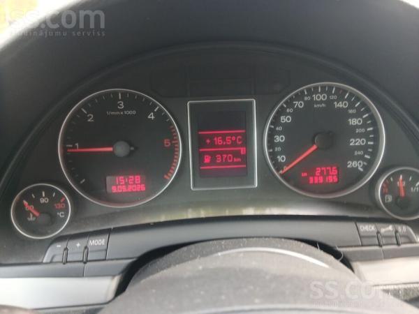 Black Audi A4 2006 in Rezekne, with an engine capacity of 2.00 L and mileage of 339 thousand km for 1750 €, photo 5 on AUTOMOTO.COM.LV