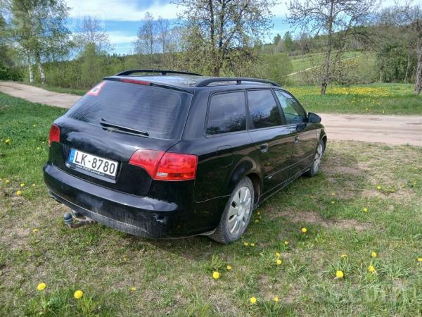 Black Audi A4 2006 in Rezekne, with an engine capacity of 2.00 L and mileage of 339 thousand km for 1750 €, photo 8 on AUTOMOTO.COM.LV