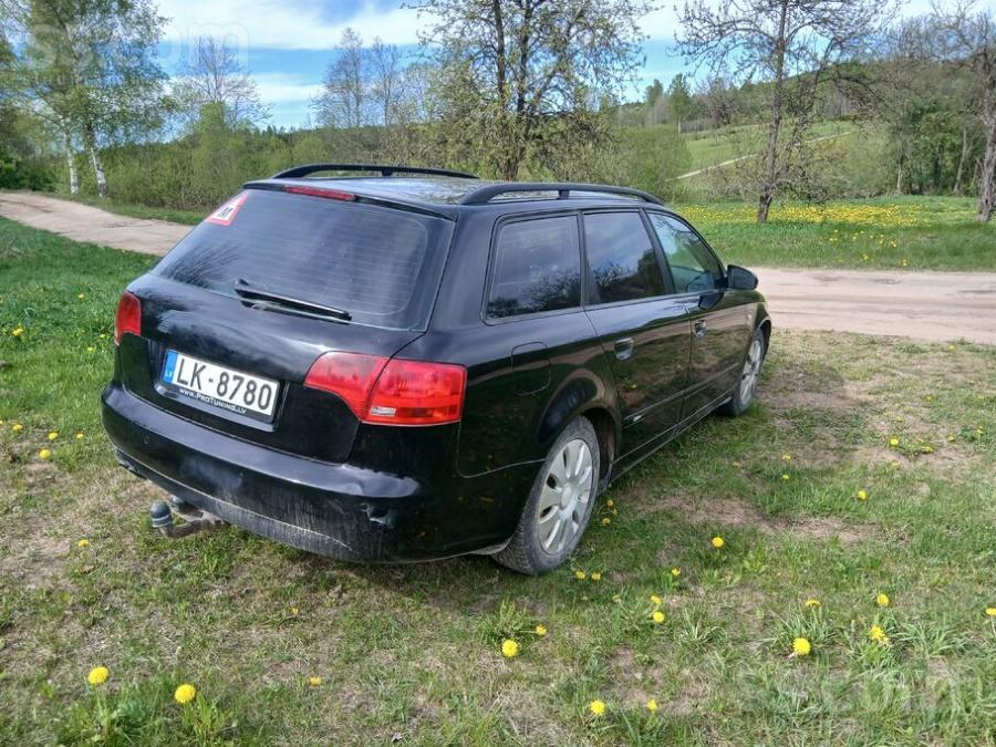 Черный Ауди А4 2006 в Резекне, объемом двигателя 2.00 л и пробегом 339 тыс. км за 1750 €, фото 9 на AUTOMOTO.COM.LV