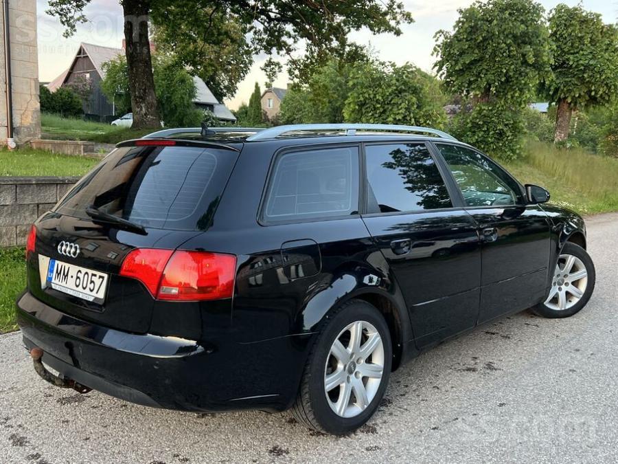 Black Audi A4 2006 in Valmiera, with an engine capacity of 2.00 L and mileage of 341 thousand km for 2250 €, photo 3 on AUTOMOTO.COM.LV