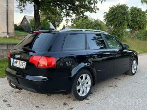 Black Audi A4 2006 in Valmiera, with an engine capacity of 2.00 L and mileage of 341 thousand km for 2250 €, photo 6 on AUTOMOTO.COM.LV