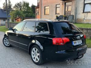 Black Audi A4 2006 in Valmiera, with an engine capacity of 2.00 L and mileage of 341 thousand km for 2250 €, photo 8 on AUTOMOTO.COM.LV