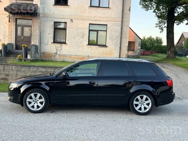 Black Audi A4 2006 in Valmiera, with an engine capacity of 2.00 L and mileage of 341 thousand km for 2250 €, photo 8 on AUTOMOTO.COM.LV