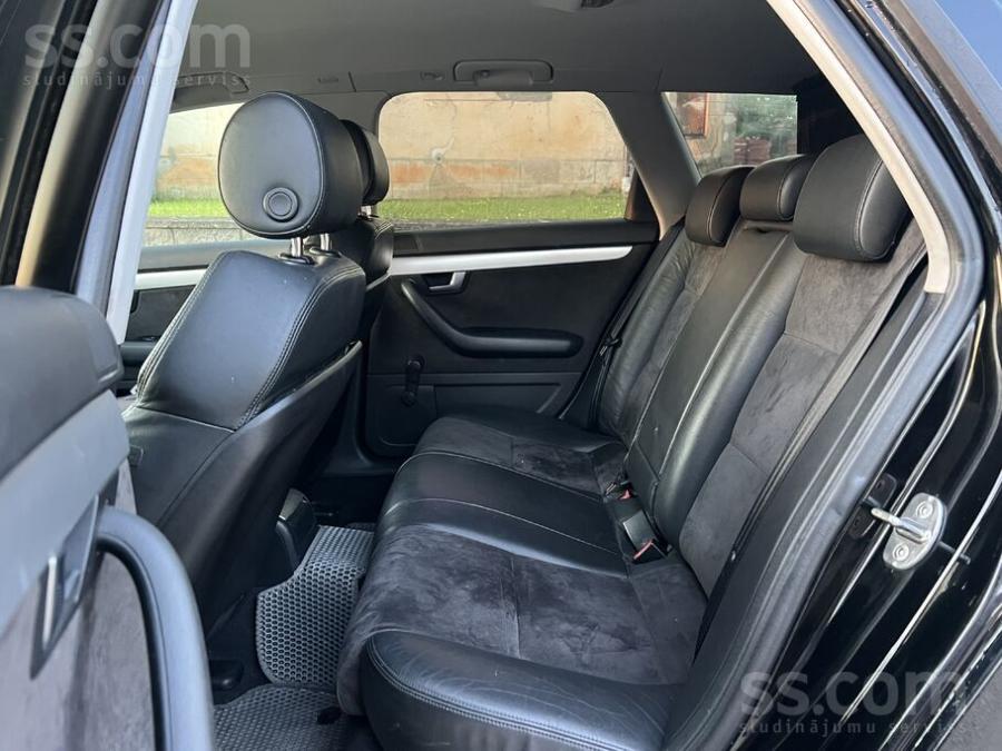 Black Audi A4 2006 in Valmiera, with an engine capacity of 2.00 L and mileage of 341 thousand km for 2250 €, photo 12 on AUTOMOTO.COM.LV