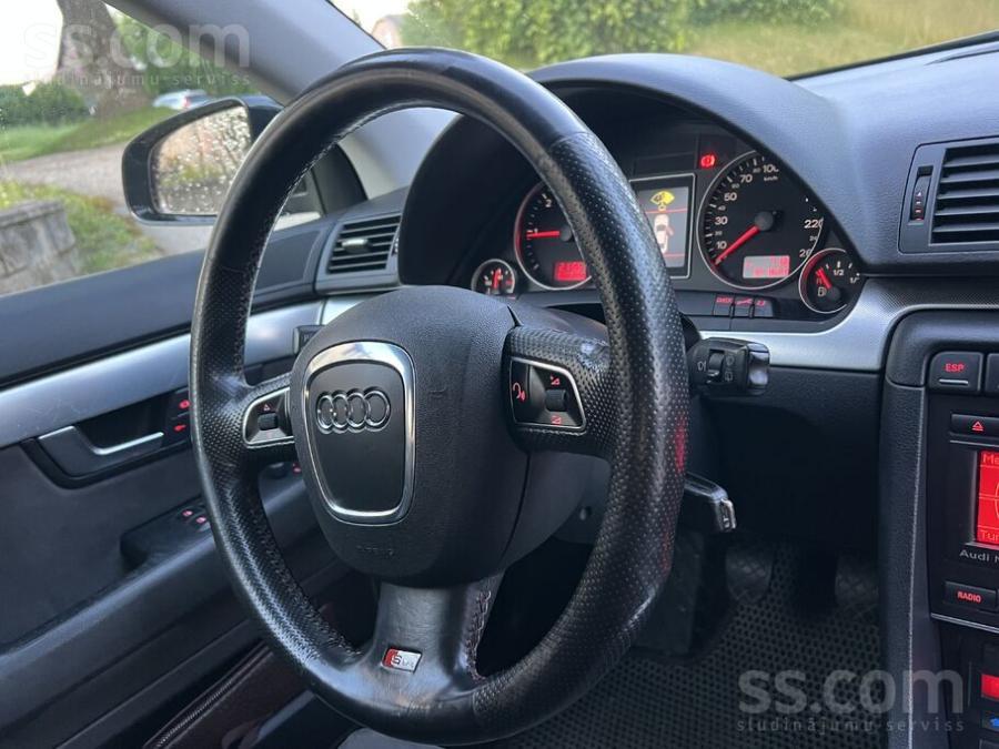 Black Audi A4 2006 in Valmiera, with an engine capacity of 2.00 L and mileage of 341 thousand km for 2250 €, photo 22 on AUTOMOTO.COM.LV