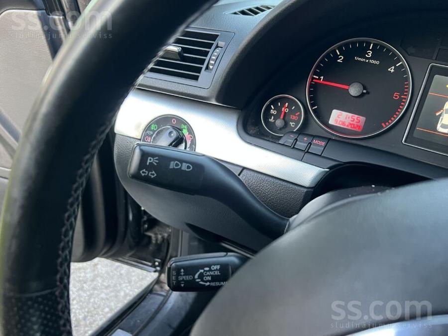 Black Audi A4 2006 in Valmiera, with an engine capacity of 2.00 L and mileage of 341 thousand km for 2250 €, photo 23 on AUTOMOTO.COM.LV