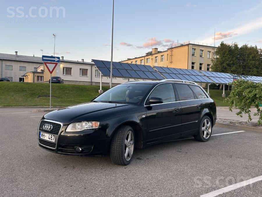 Черный Ауди А4 2006 в Краслава, объемом двигателя 2.00 л и пробегом 337 тыс. км за 3100 €, фото 1 на AUTOMOTO.COM.LV