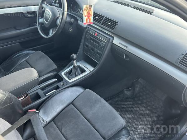 Melns Audi A4 2006 Krāslava, ar dzinēja tilpumu 2.00 L un nobraukumu 337 tūkst. km par 3100 €, foto 7 vietnē AUTOMOTO.COM.LV