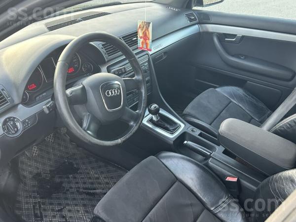 Melns Audi A4 2006 Krāslava, ar dzinēja tilpumu 2.00 L un nobraukumu 337 tūkst. km par 3100 €, foto 8 vietnē AUTOMOTO.COM.LV