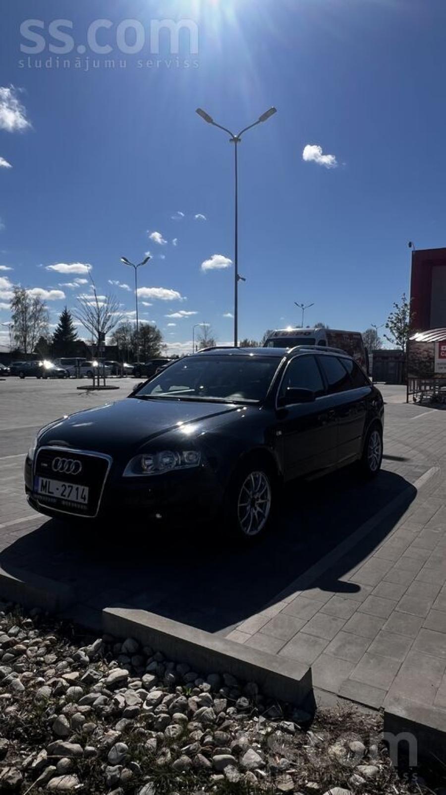 Black Audi A4 2006 in Riga, with an engine capacity of 3.00 L and mileage of 250 thousand km for 4800 €, photo 3 on AUTOMOTO.COM.LV