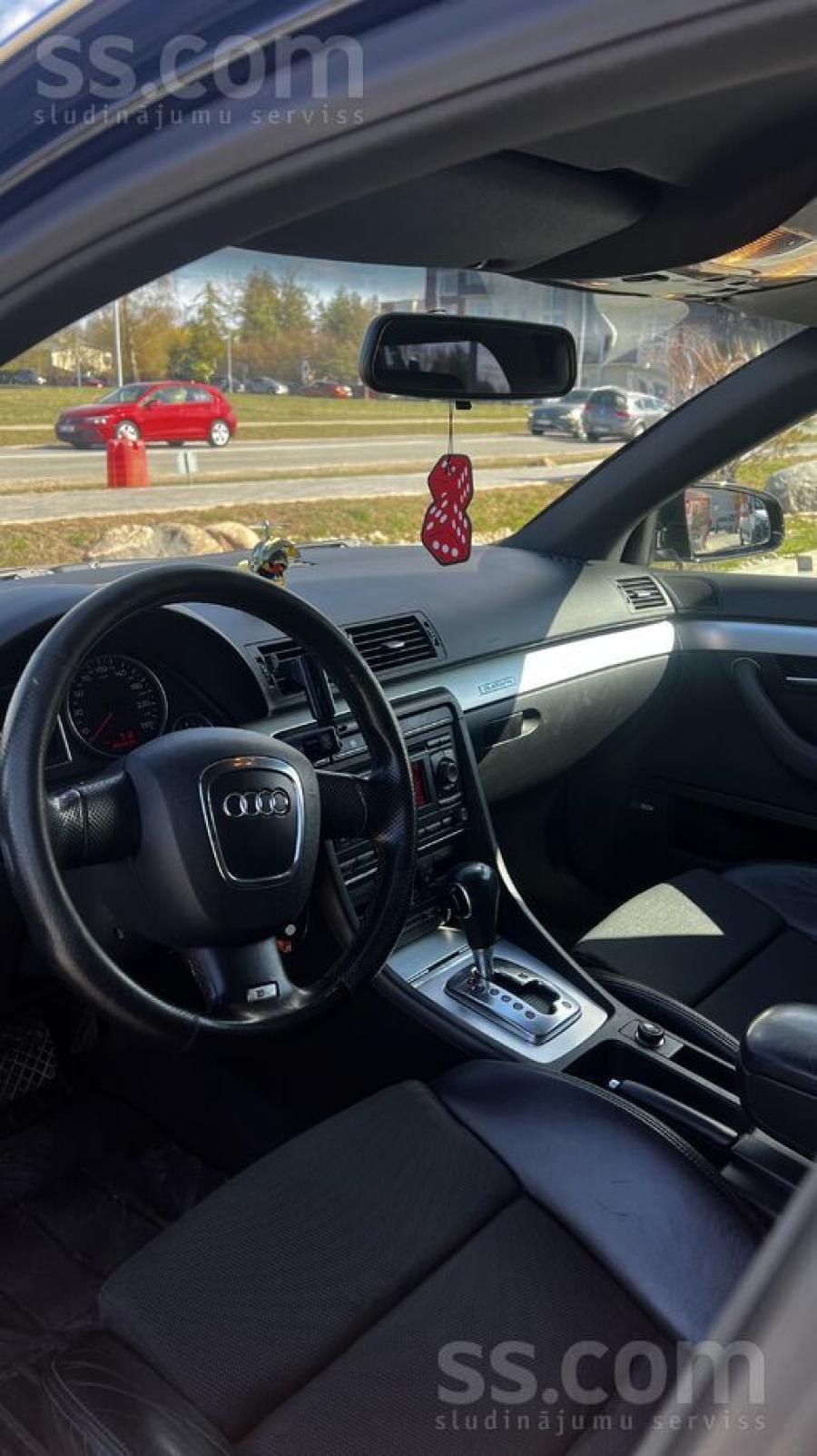 Black Audi A4 2006 in Riga, with an engine capacity of 3.00 L and mileage of 250 thousand km for 4800 €, photo 7 on AUTOMOTO.COM.LV
