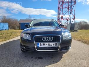 Melns Audi A4 2006 Gulbene, ar dzinēja tilpumu 2.00 L un nobraukumu 261 tūkst. km par 3650 €, foto  vietnē AUTOMOTO.COM.LV