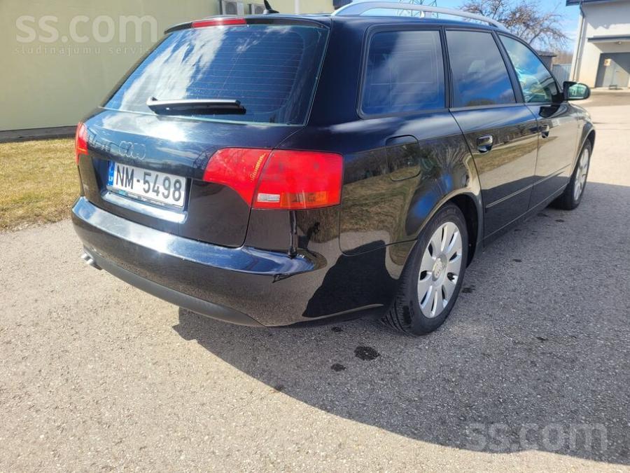 Melns Audi A4 2006 Gulbene, ar dzinēja tilpumu 2.00 L un nobraukumu 261 tūkst. km par 3650 €, foto 5 vietnē AUTOMOTO.COM.LV