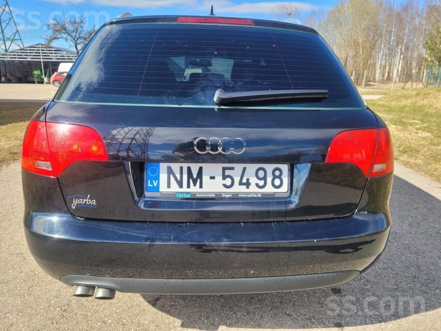 Melns Audi A4 2006 Gulbene, ar dzinēja tilpumu 2.00 L un nobraukumu 261 tūkst. km par 3650 €, foto 6 vietnē AUTOMOTO.COM.LV