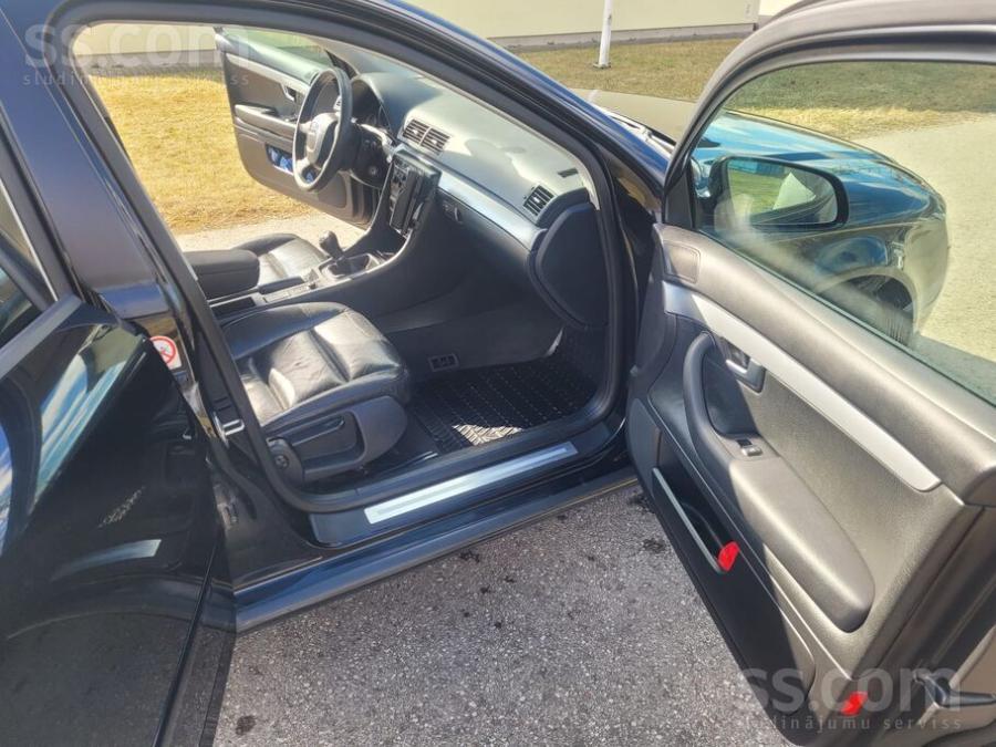 Melns Audi A4 2006 Gulbene, ar dzinēja tilpumu 2.00 L un nobraukumu 261 tūkst. km par 3650 €, foto 23 vietnē AUTOMOTO.COM.LV
