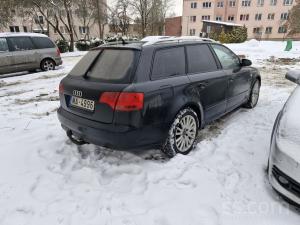 Black Audi A4 2006 in Riga, with an engine capacity of 3.00 L and mileage of 430 thousand km for 2500 €, photo 5 on AUTOMOTO.COM.LV