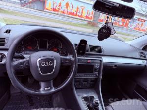 Black Audi A4 2006 in Liepaja, with an engine capacity of 2.70 L and mileage of 406 thousand km for 3000 €, photo 6 on AUTOMOTO.COM.LV