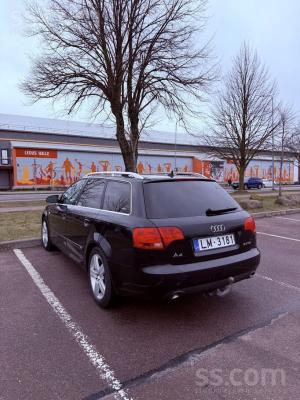 Black Audi A4 2006 in Liepaja, with an engine capacity of 2.70 L and mileage of 406 thousand km for 3000 €, photo 11 on AUTOMOTO.COM.LV