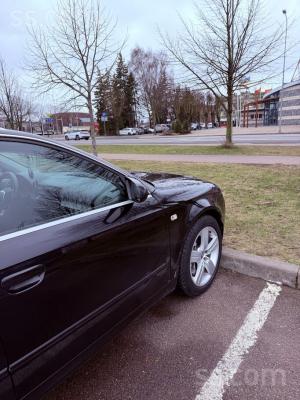 Black Audi A4 2006 in Liepaja, with an engine capacity of 2.70 L and mileage of 406 thousand km for 3000 €, photo 13 on AUTOMOTO.COM.LV