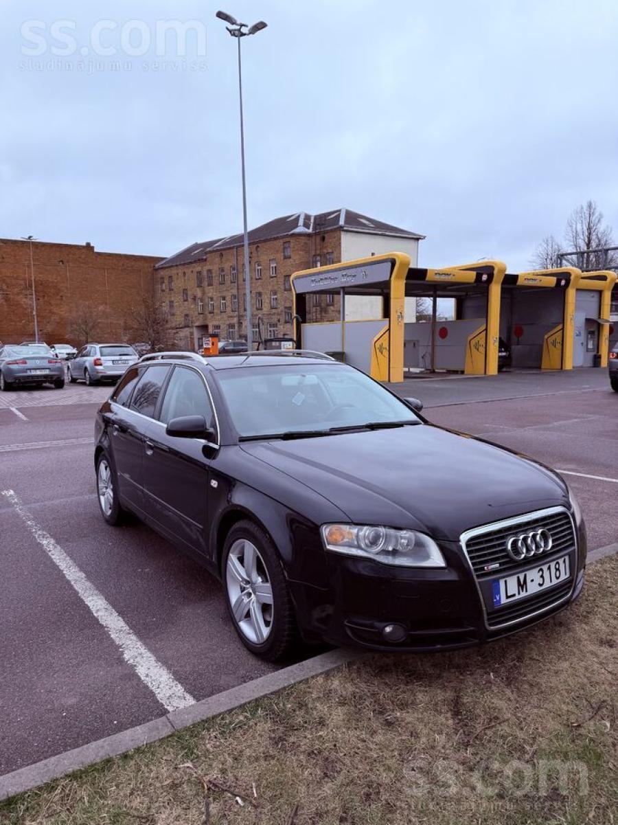 Black Audi A4 2006 in Liepaja, with an engine capacity of 2.70 L and mileage of 406 thousand km for 3000 €, photo 16 on AUTOMOTO.COM.LV