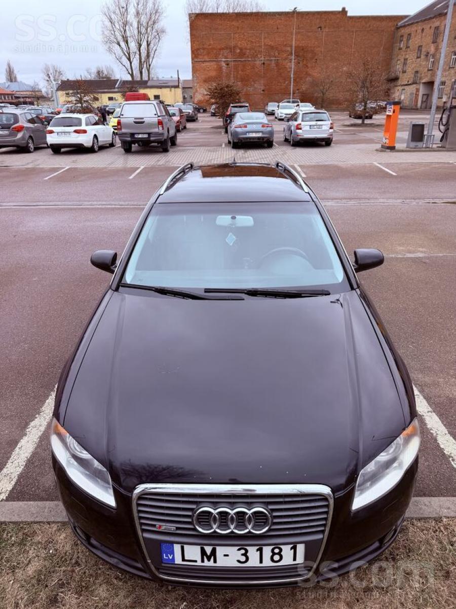 Black Audi A4 2006 in Liepaja, with an engine capacity of 2.70 L and mileage of 406 thousand km for 3000 €, photo 17 on AUTOMOTO.COM.LV