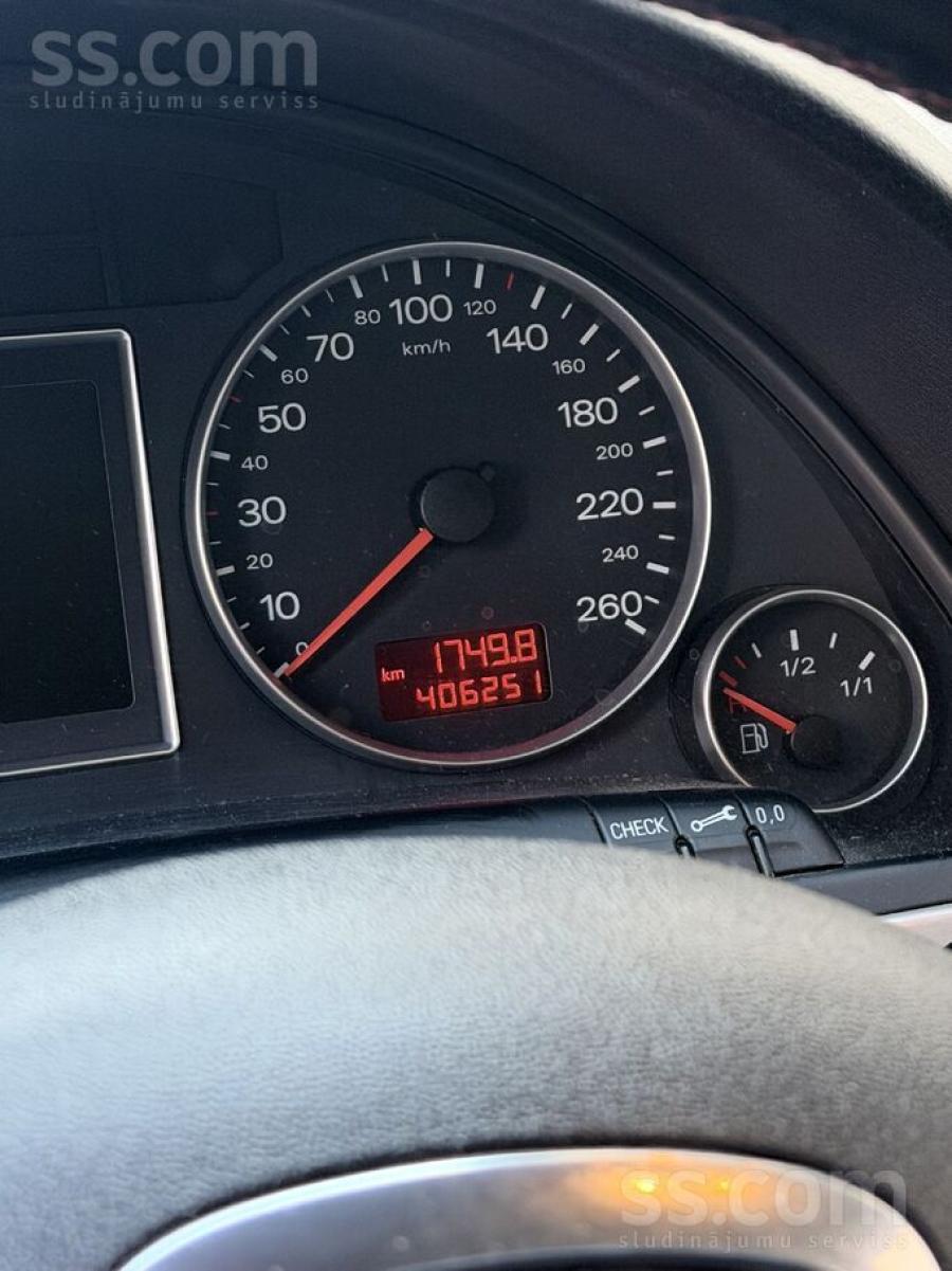 Black Audi A4 2006 in Liepaja, with an engine capacity of 2.70 L and mileage of 406 thousand km for 3000 €, photo 20 on AUTOMOTO.COM.LV