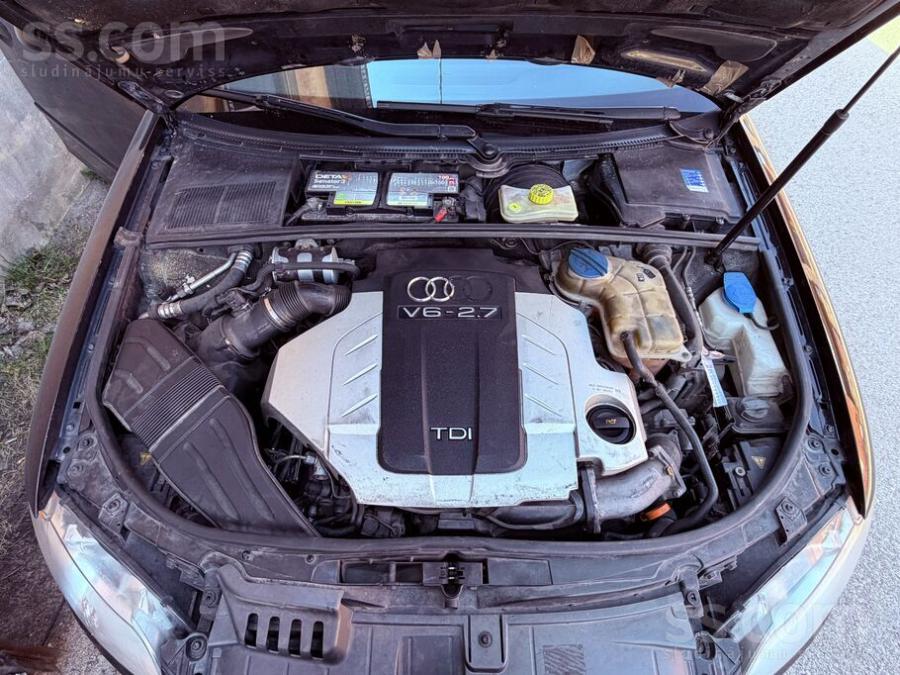 Black Audi A4 2006 in Liepaja, with an engine capacity of 2.70 L and mileage of 406 thousand km for 3000 €, photo 21 on AUTOMOTO.COM.LV