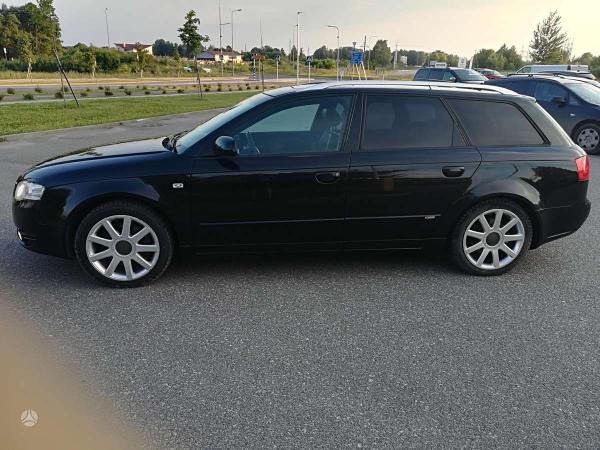 Black Audi A4 2006 in Ukmerge, with an engine capacity of 2.70 L and mileage of 276 thousand km for 3250 €, photo 3 on AUTOMOTO.COM.LV