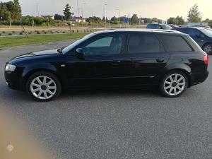 Black Audi A4 2006 in Ukmerge, with an engine capacity of 2.70 L and mileage of 276 thousand km for 3250 €, photo 4 on AUTOMOTO.COM.LV