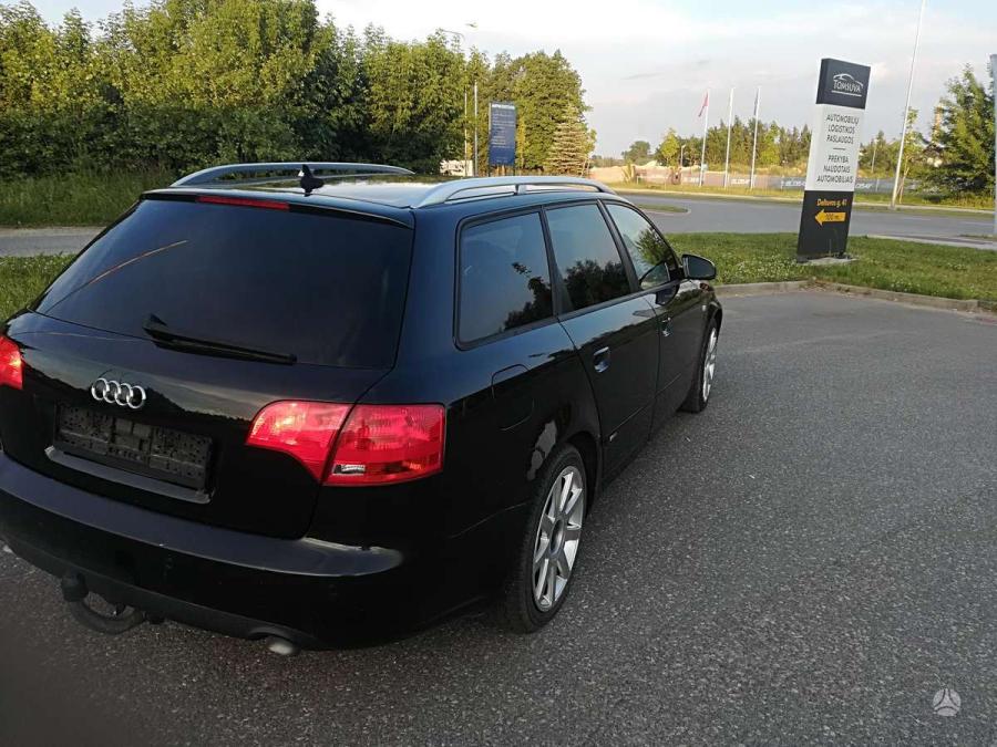 Black Audi A4 2006 in Ukmerge, with an engine capacity of 2.70 L and mileage of 276 thousand km for 3250 €, photo 7 on AUTOMOTO.COM.LV