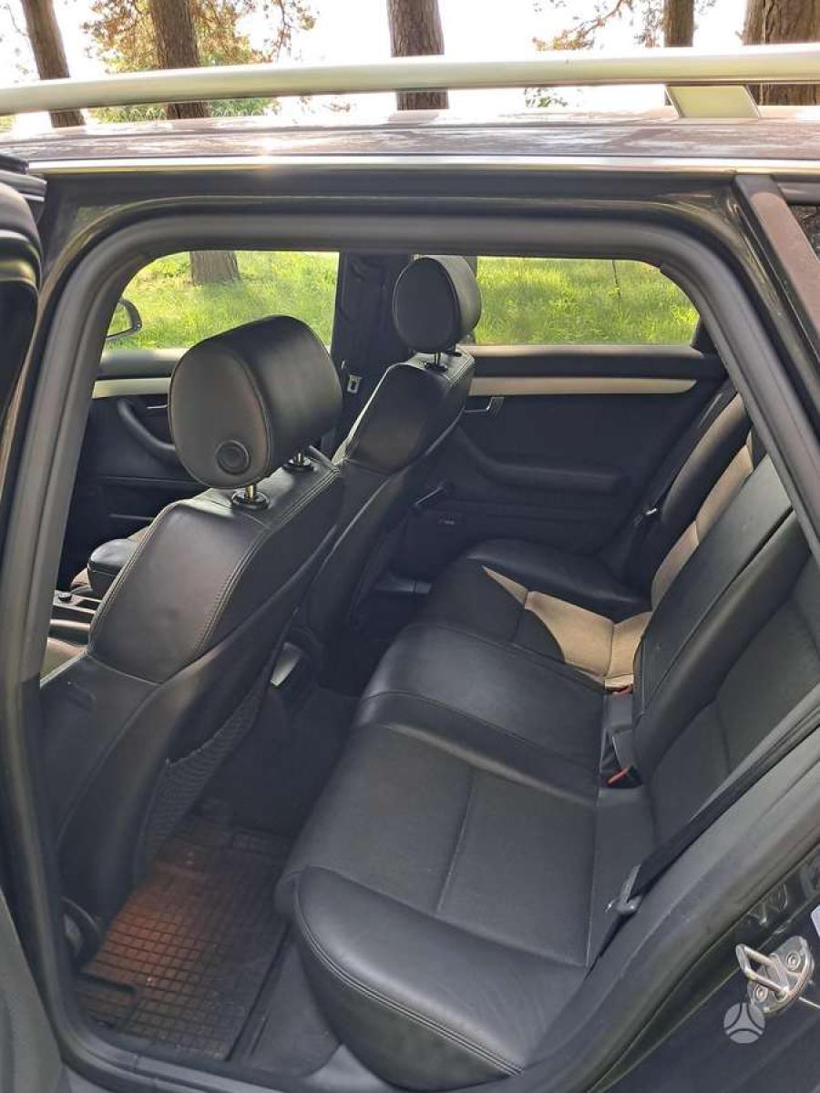 Black Audi A4 2006 in Klaipeda, with an engine capacity of 1.97 L and mileage of 238 thousand km for 3200 €, photo 5 on AUTOMOTO.COM.LV
