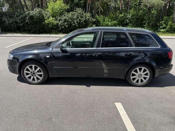 Black Audi A4 2006 in Kaunas, with an engine capacity of 1.97 L and mileage of 441 thousand km for 2200 €, photo 2 on AUTOMOTO.COM.LV