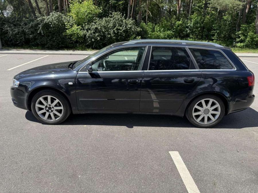 Black Audi A4 2006 in Kaunas, with an engine capacity of 1.97 L and mileage of 441 thousand km for 2200 €, photo 3 on AUTOMOTO.COM.LV