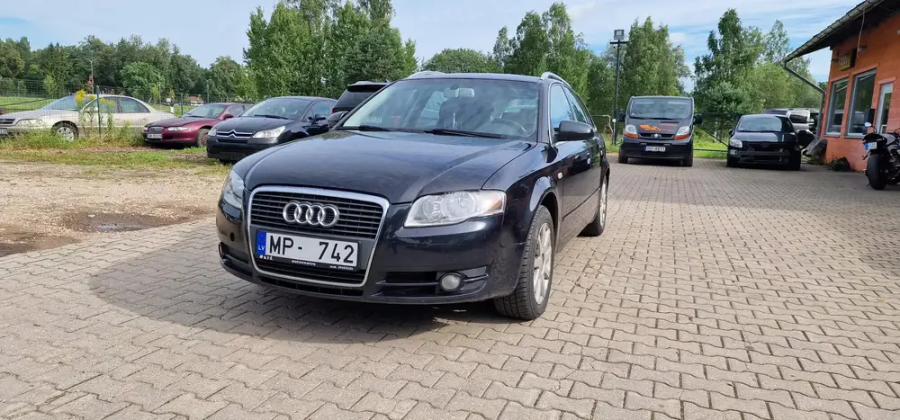 Melns Audi A4 2006 Valmiera, ar dzinēja tilpumu 1.90 L un nobraukumu 373 tūkst. km par 2100 €, foto 7 vietnē AUTOMOTO.COM.LV